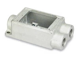 TP7010 TP7010 CROUSE HINDS CONDULET RECTANGULAR ALUM 1/2 3 ORIFICIOS 665481