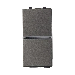 N2101-BL N2101-BL ESTEVEZ ZENIT APAGADOR SENCILLO 1 MODULO N2101-BL