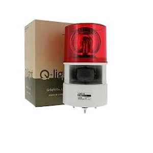 S125D-WS-120-R S125D-WS-120-R QLIGHT TORRETA GIRATORIA ROJA CON SONIDO 120VAC S125D-WS-120-R